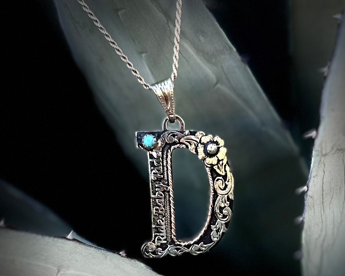 Custom Initial Pendent – Shea Michelle Buckles