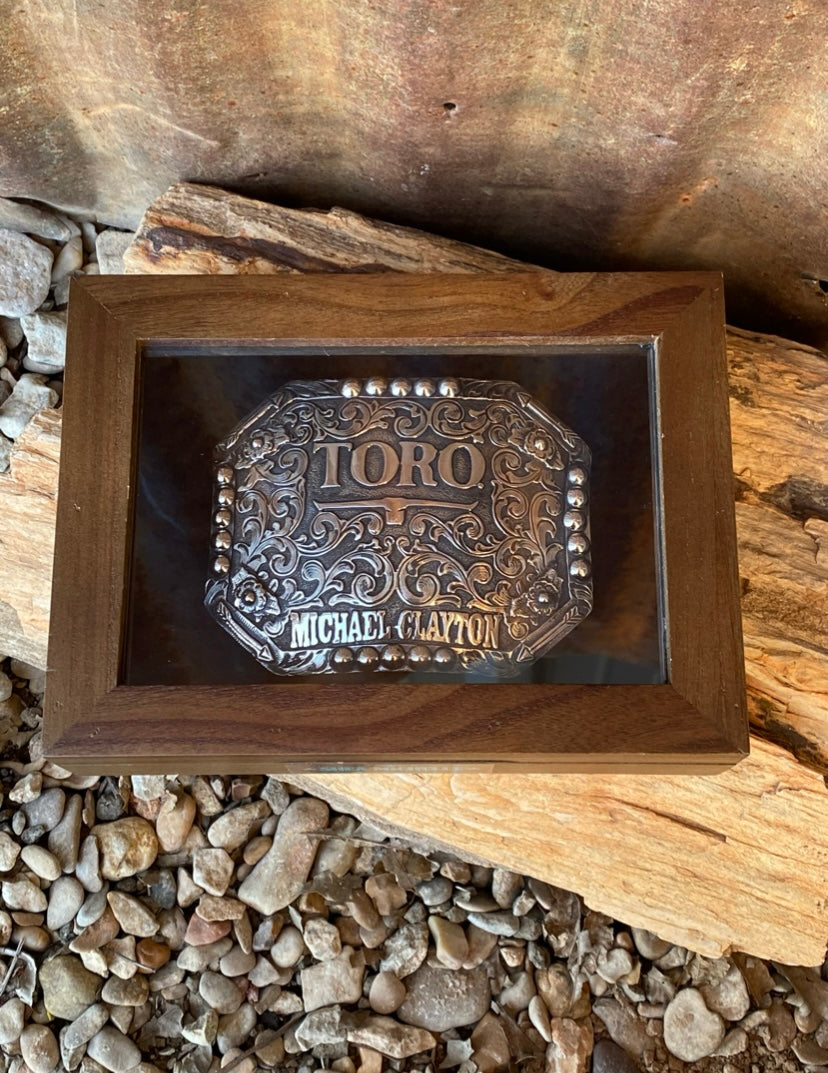 Velvet Lined Wooden Buckle Display Box – Shea Michelle Buckles