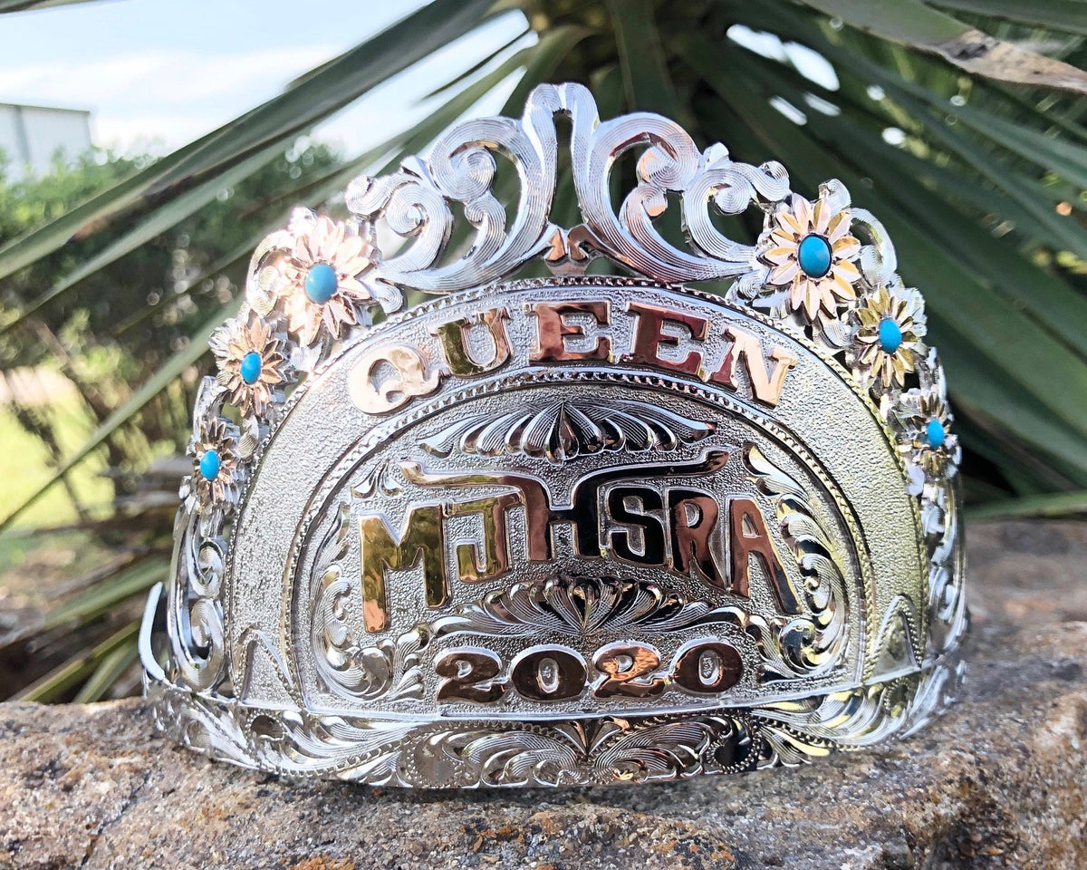 Custom Queen and Princess Rodeo Crowns – Shea Michelle Buckles